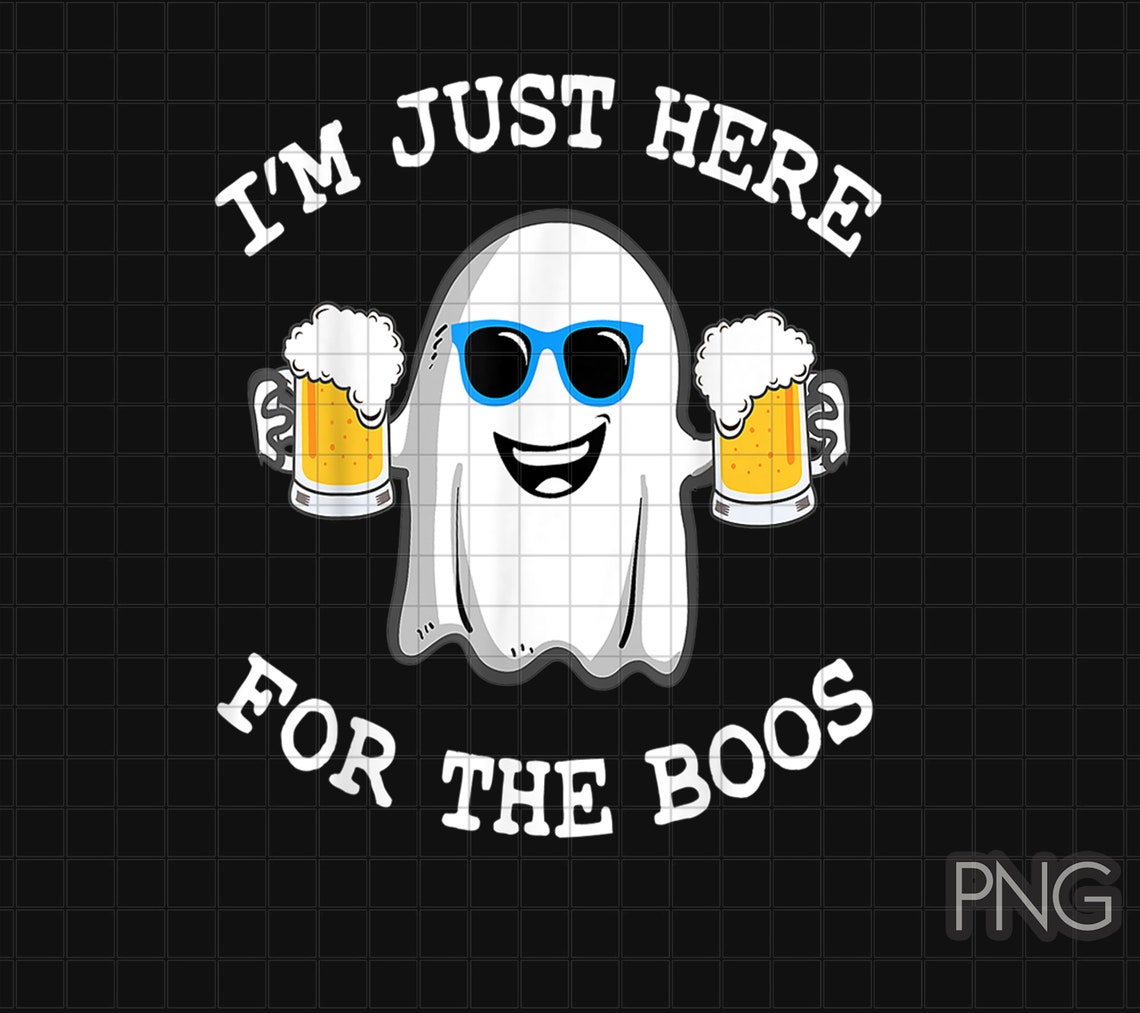 I'm Just Here for the Boo Png Boo Wine Png Halloween Boo - Etsy