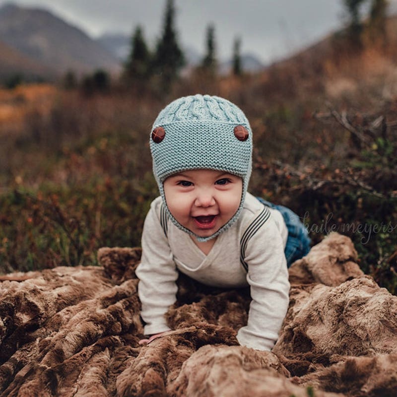 Baby Aviator Hat - Etsy