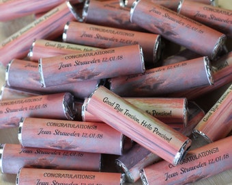 Happy Retirement Mint Tins Retirement Mints Retirement - Etsy