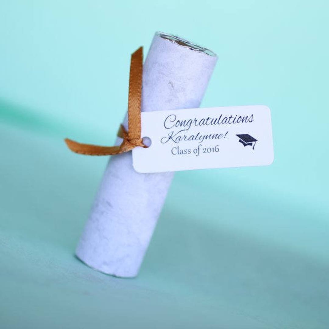 Graduation Party Favors, Personalized Mints, Mini Diploma Favors, Class ...