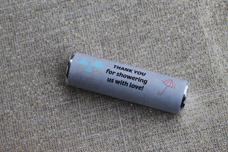 Baby Shower Favors Personalized Mint Wrappers With Mints - Etsy