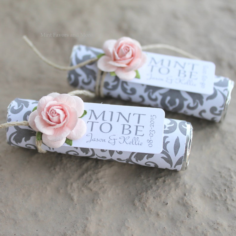 Mint Wedding Favors Set of 100 Mint Rolls mint to | Etsy