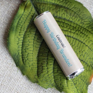 Birthday Party Favors, Mints With Personalized Mint Wrappers, Happy ...