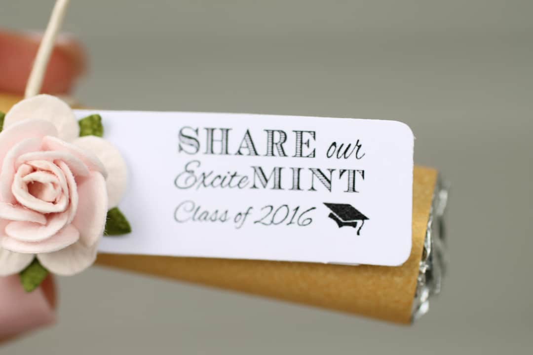 Graduation Party Favors, Personalized Mints, Mini Diploma Favors, Class ...