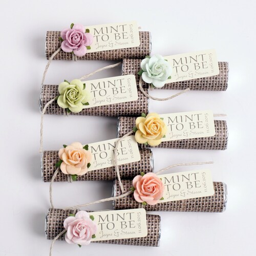 Mint Wedding Favors Set of 180 Mint Rolls mint to - Etsy