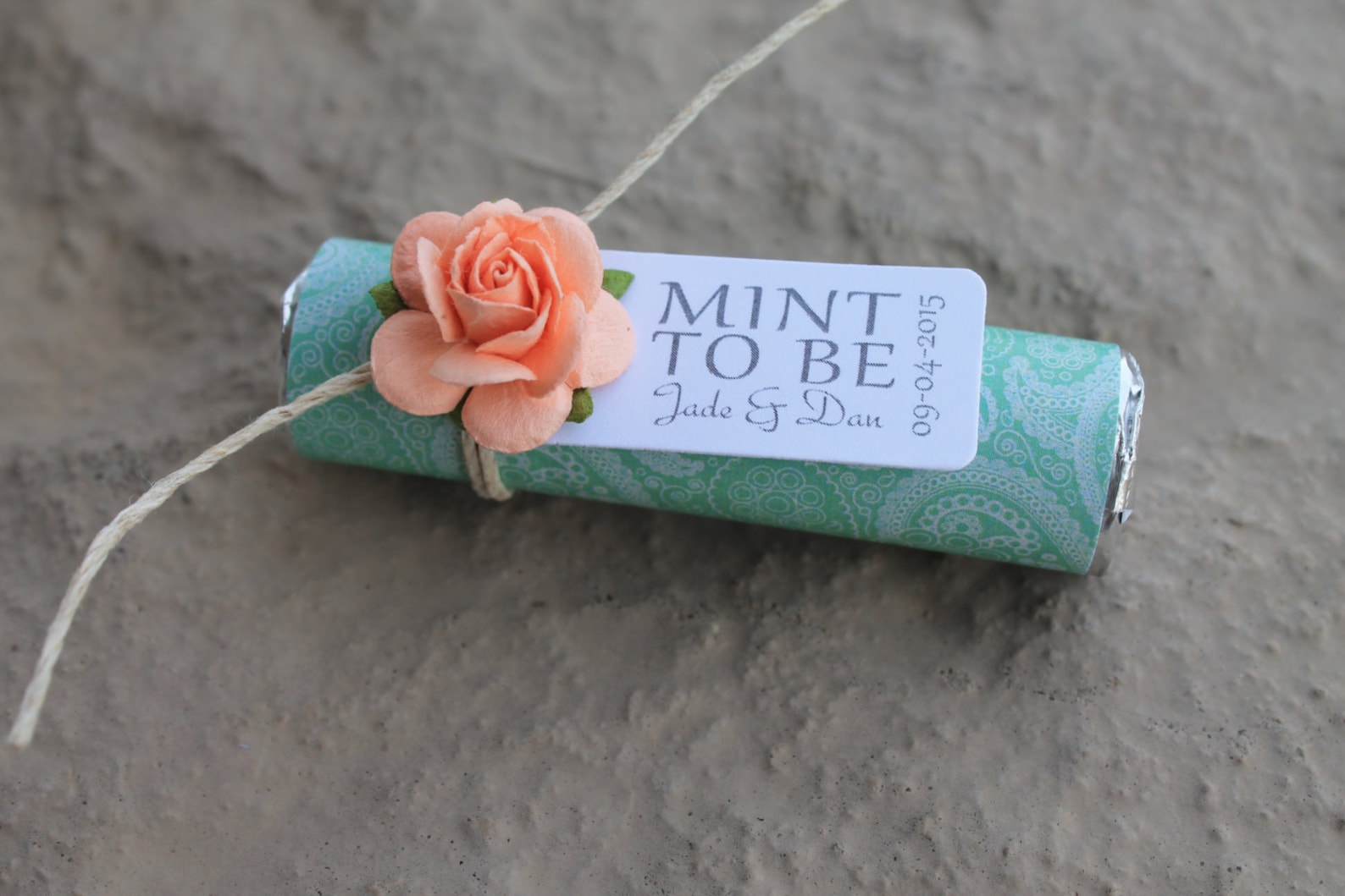 Mint Wedding Favors Set of 30 Mint Rolls mint to - Etsy