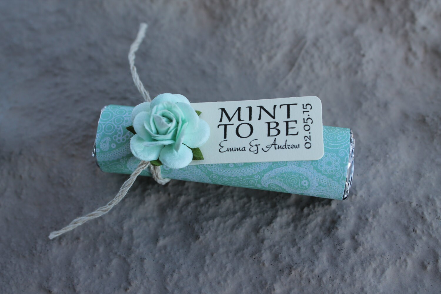 Mint Wedding Favors Set of 30 Mint Rolls mint to - Etsy