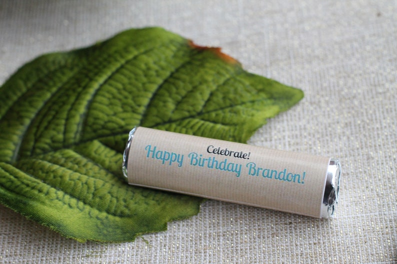 Birthday Party Favors Mints With Personalized Mint Wrappers | Etsy