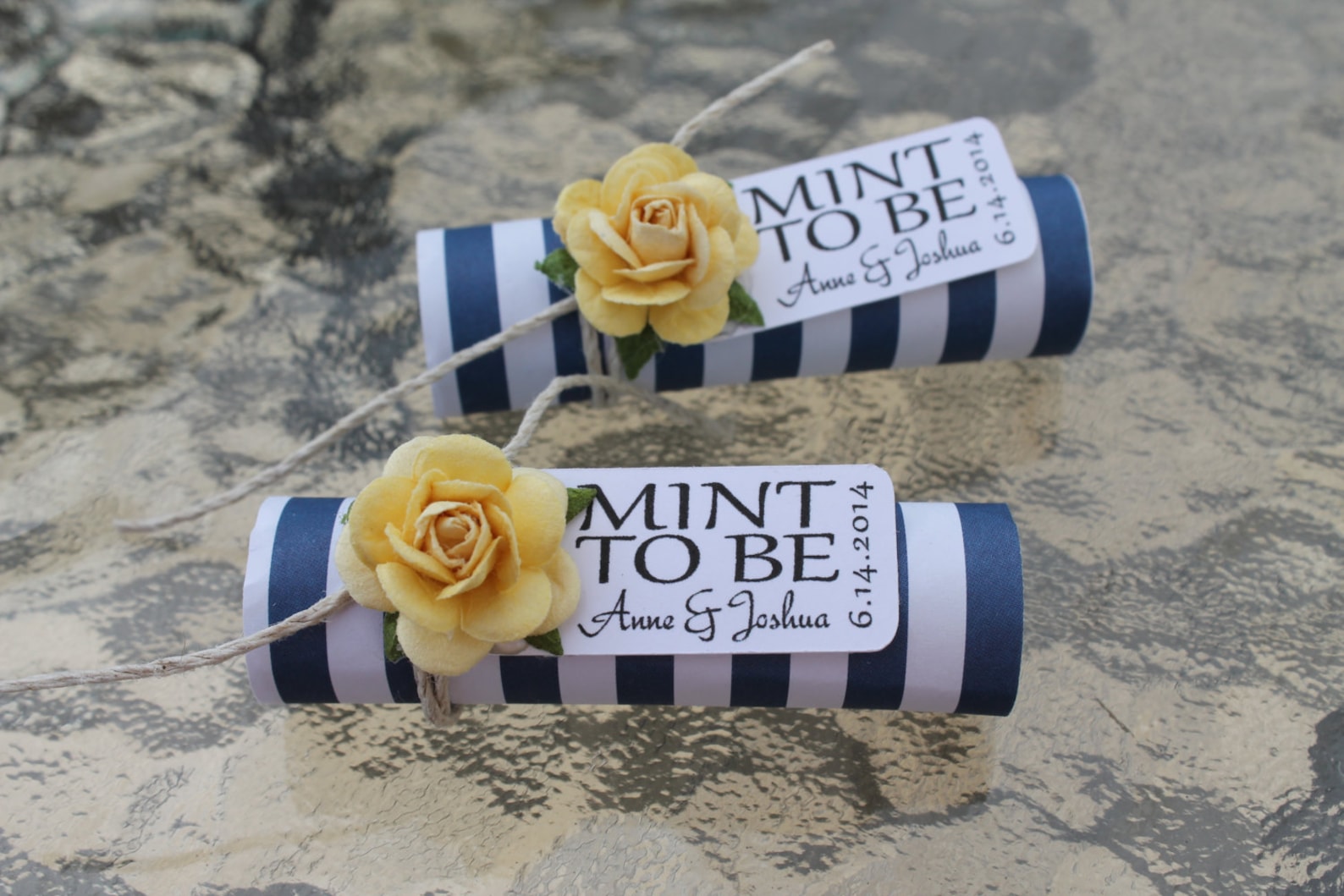 Mint Wedding Favors Set of 24 Mint Rolls mint to - Etsy