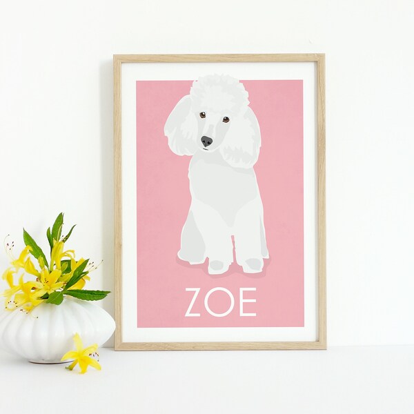 Poodle Art Print - Etsy