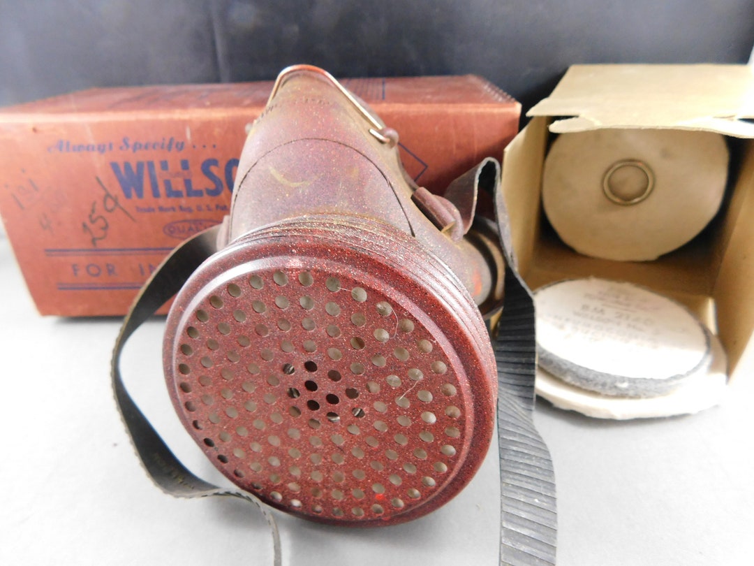 Wilson Respirator Vintage Respirator Face Mask Vintage Face Mask Wilson ...