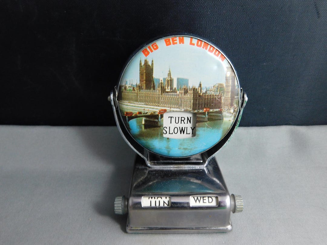 Vintage Flip Calendar Big Ben London - Etsy