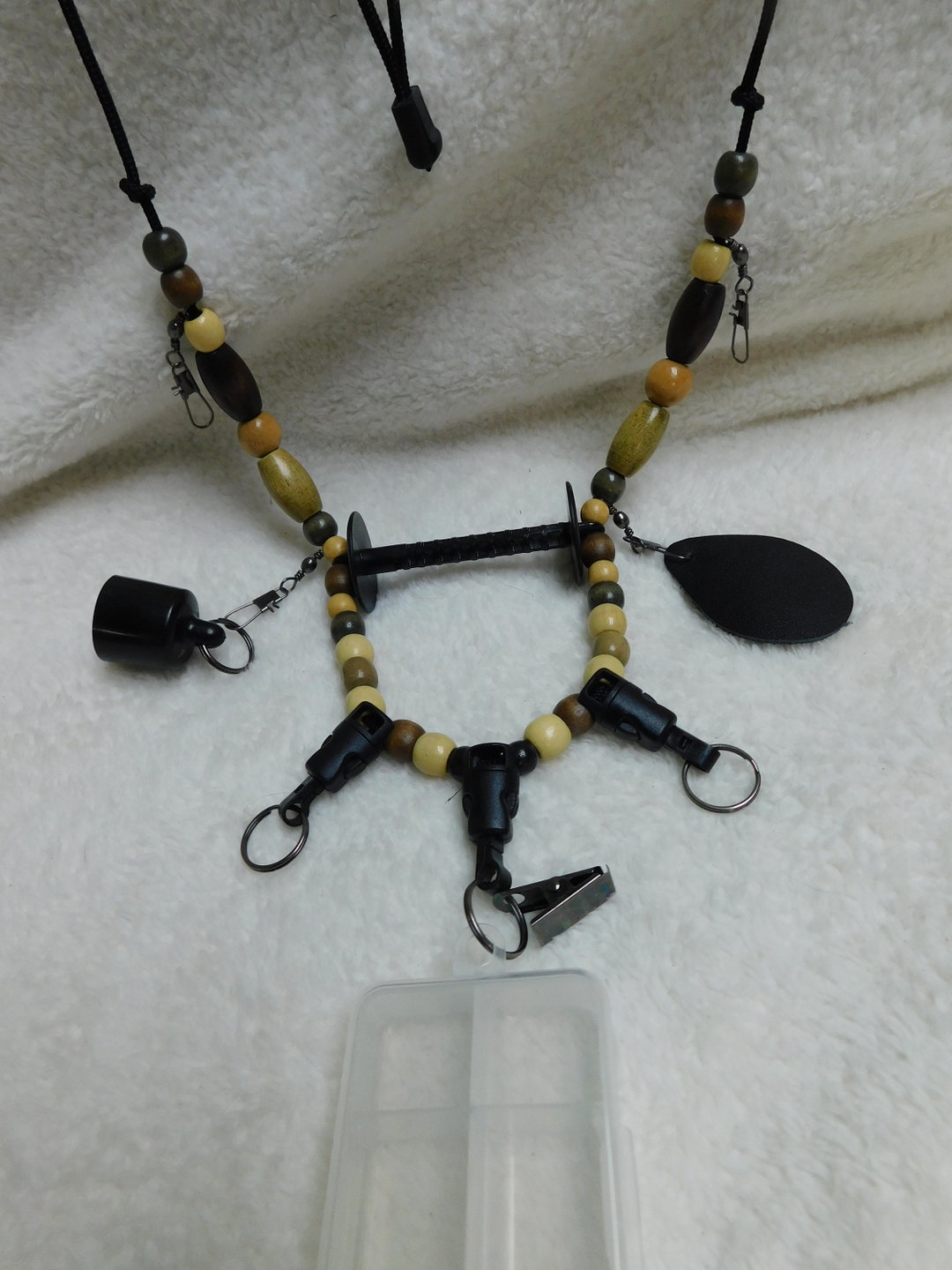 Fly Fishing Lanyard Beaded Fly Fishing Lanyard - Etsy