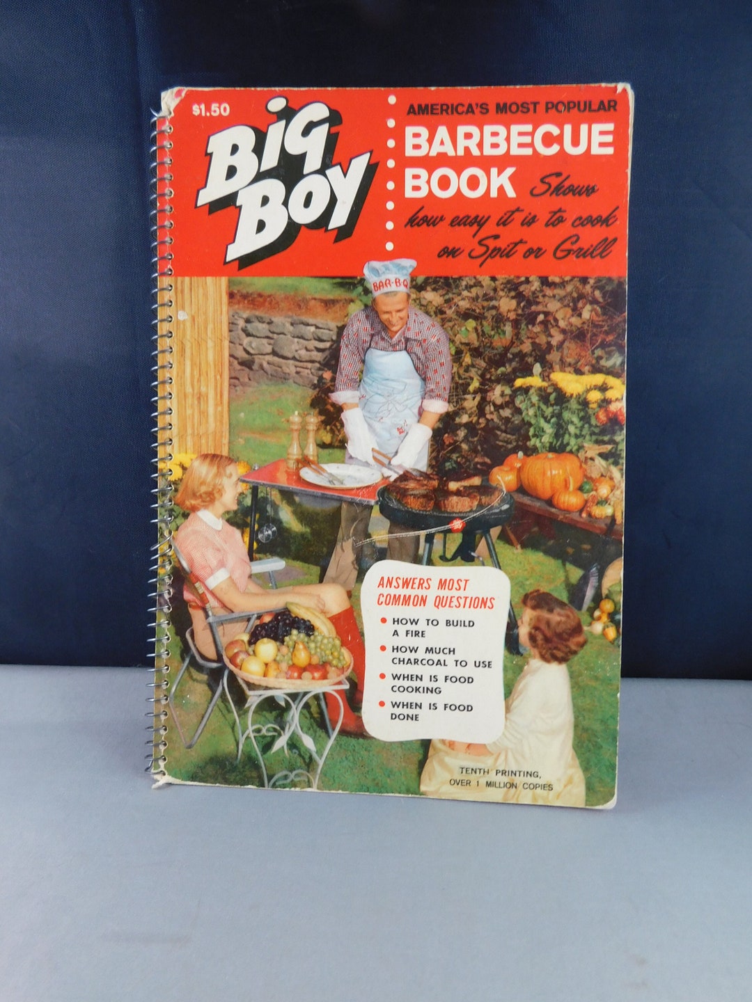 Vintage Big Boy Barbecue Book - Etsy