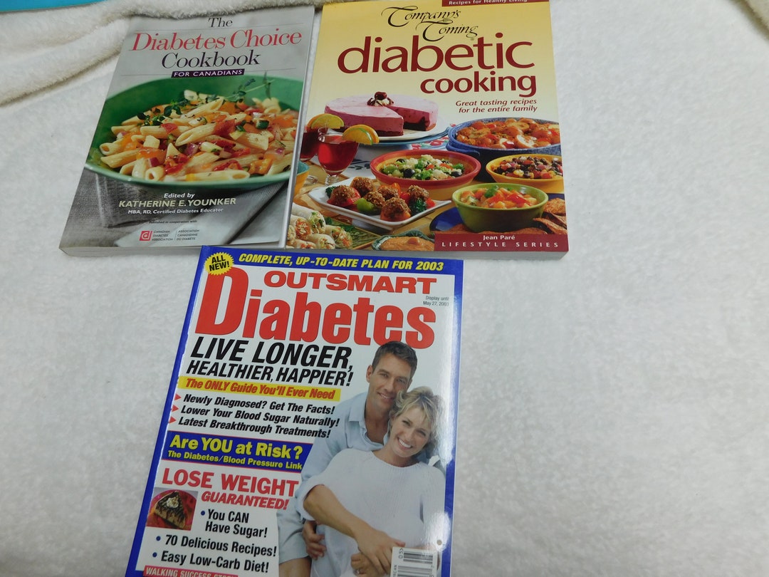 Diabetic Cookbooks- Company's Coming Diabetic Cooking-lot of 3 Diabetic ...