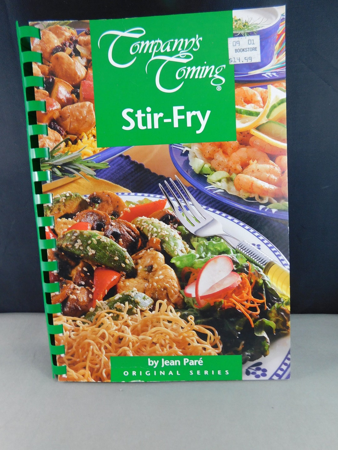 Stir-fry Cookbook Jean Pare Spiral Bound Softcover Company's Coming ...