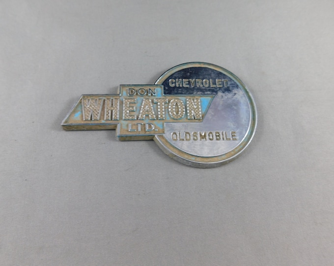 Vintage Don Wheaton Ltd. Chevrolet - Oldsmobile Car Plastic Dealer ...