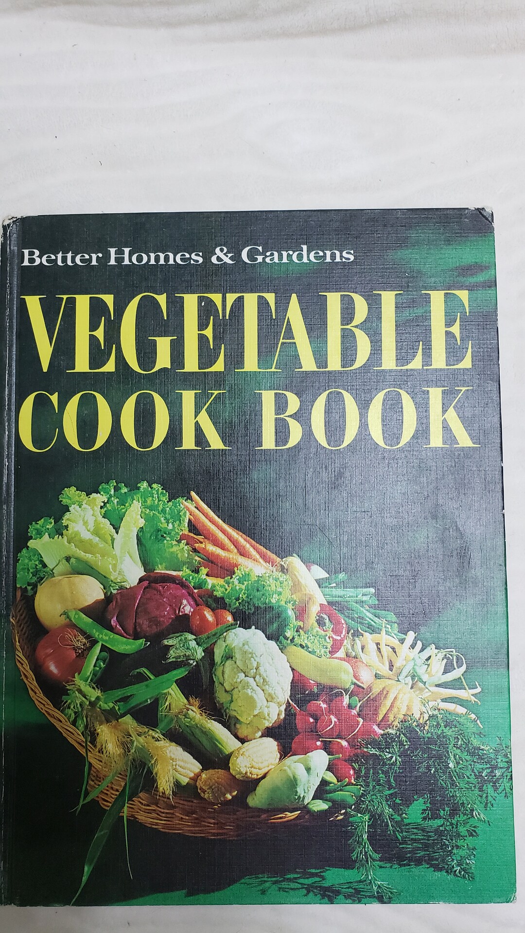 Better Homes & Gardens Vegetable Cook Book Hardcover 1960s Vintage ...