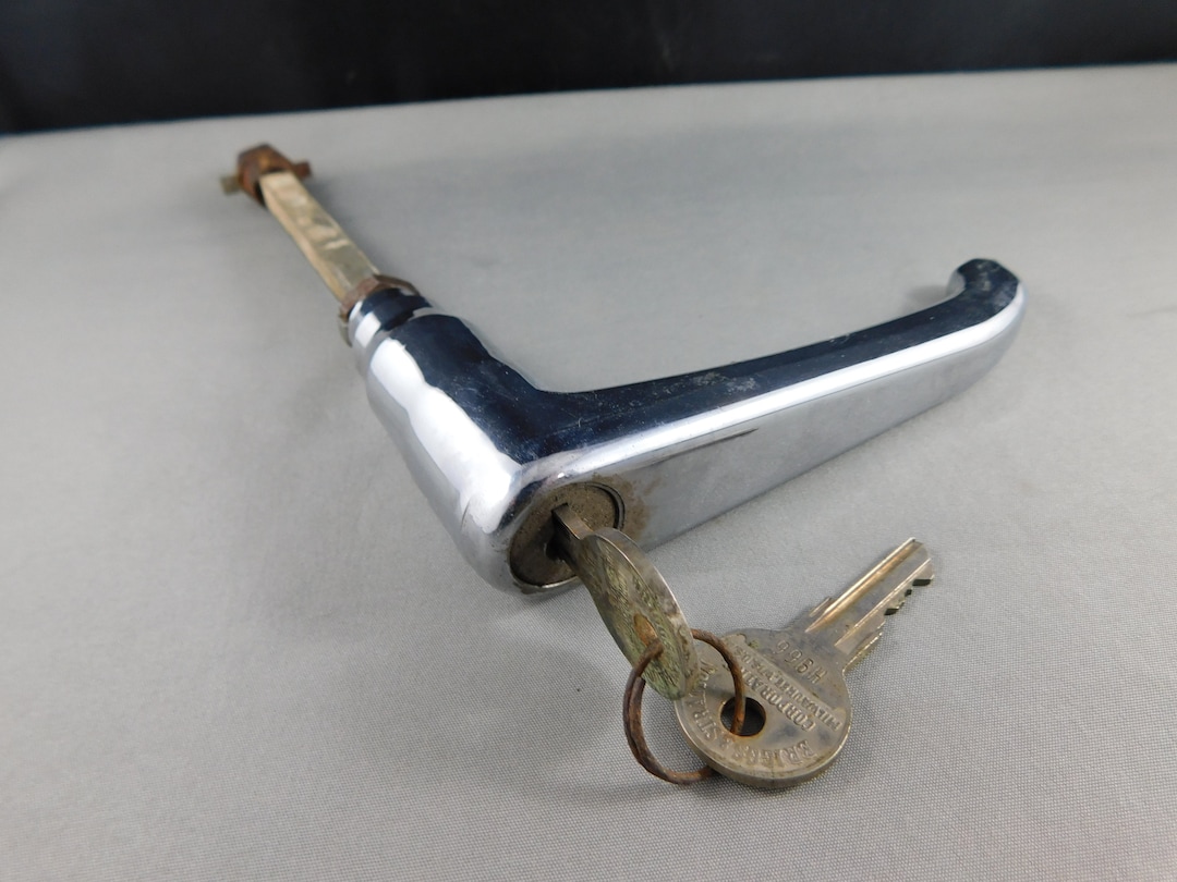 Vintage 1930's-40s Original Car Locking Door Handle With Key - Etsy