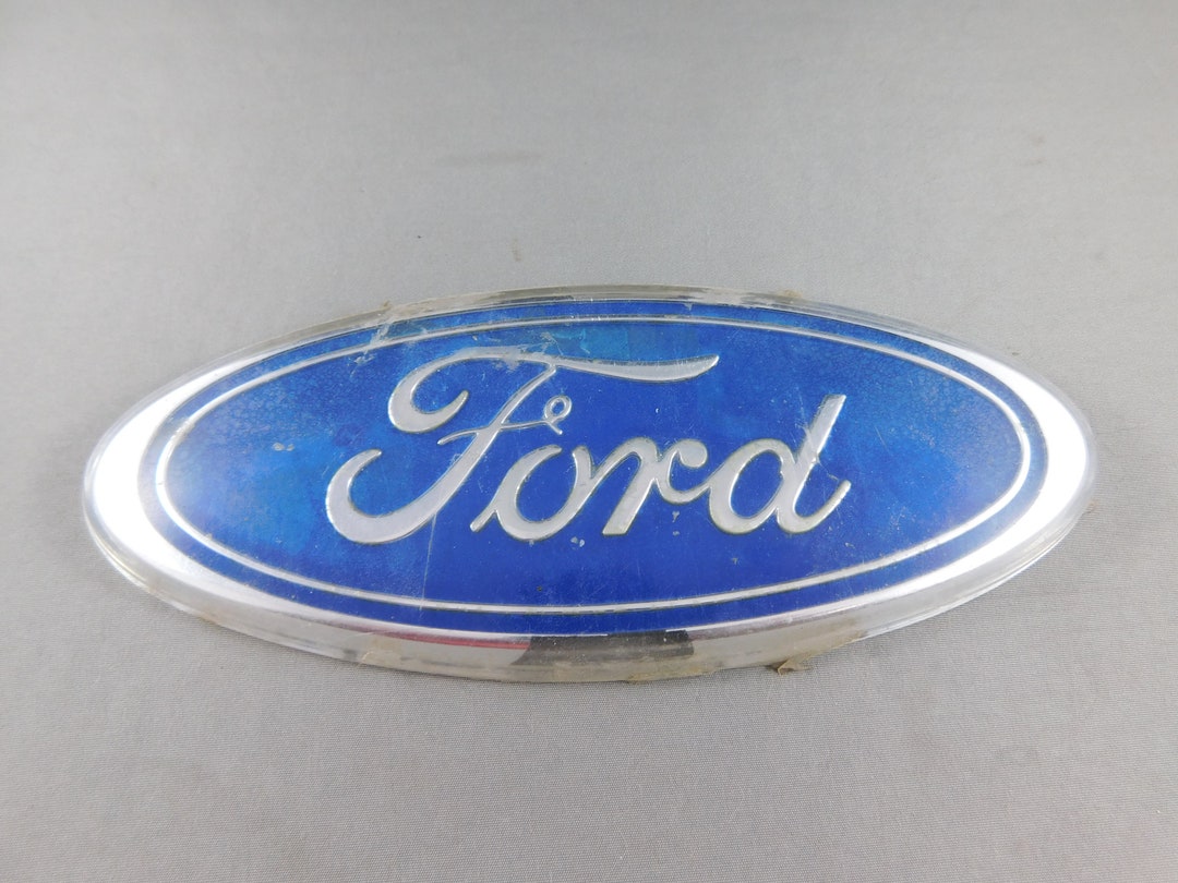 1999 FORD Blue Emblem 7 INCH Oval Logo Front Grille/tailgate Badge - Etsy