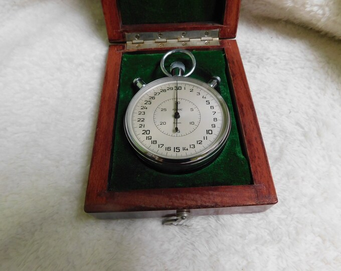 Mechanical Stopwatch Vintage Stopwatch Chronometer - 30-second Two-hand ...