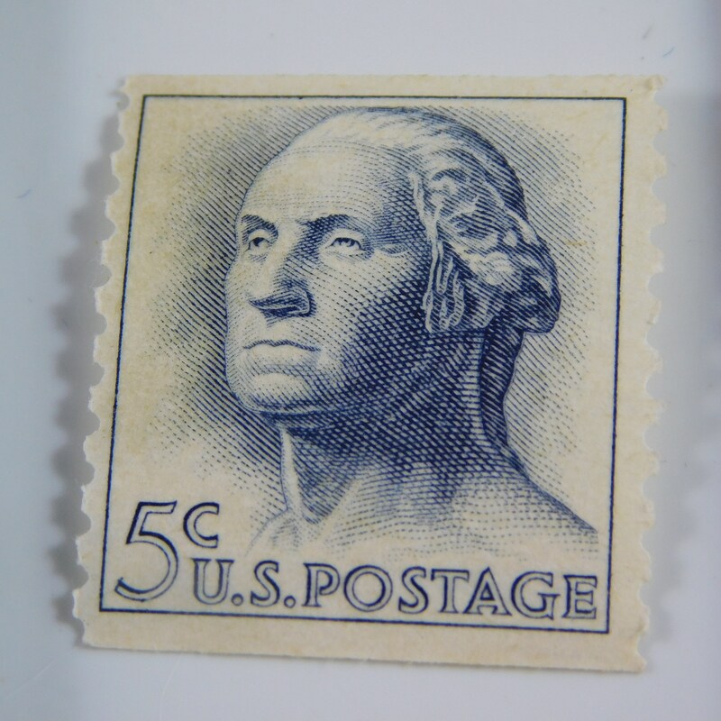 George Washington 2 Cent Stamp - Etsy