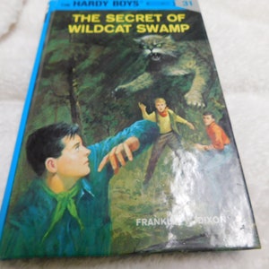 The Hardy Boys #31 - the Secret of Wildcat Swamp - Hardcover - Etsy