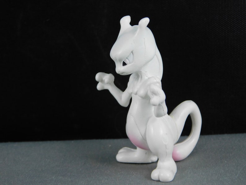 1998 Pokemon Mew Mewtwo Figure TOMY 1ST Mini Figurine ORIGINAL Toy ...