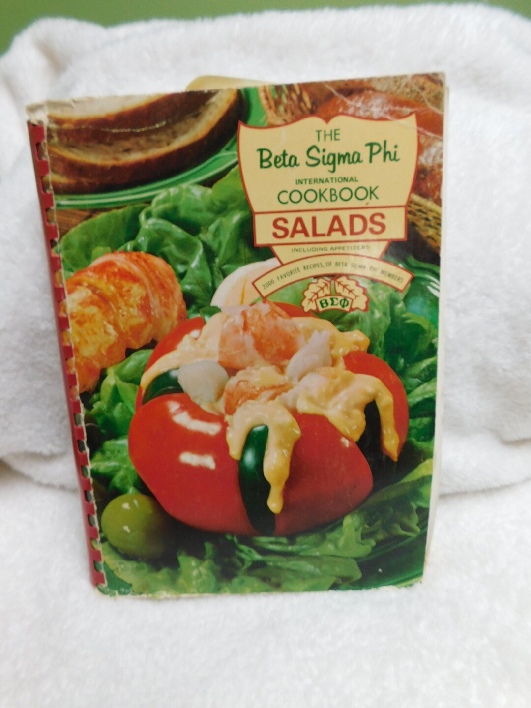 Vintage the Beta Sigma Phi Cookbook Salads & Appetizers 2000 Recipes - Etsy