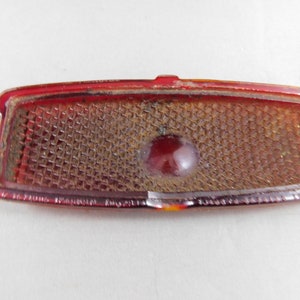 Vintage 1940s Chevrolet Tail Light Guide "stimsonite" Lens #1671036 Red ...