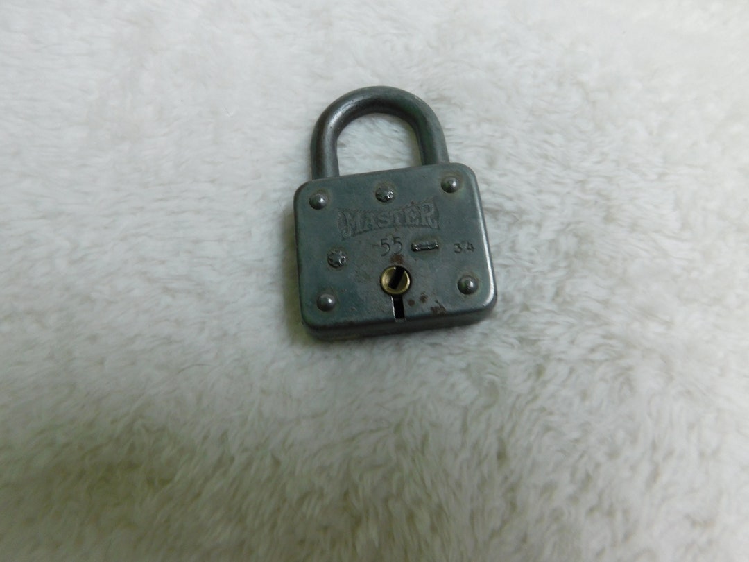 Vintage Master Lock 55 Padlock Milwaukee Made in U.S.A. - Etsy