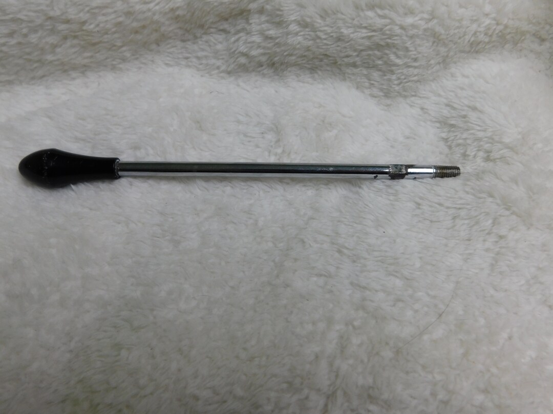 Vintage Steering Column Tilt Lever Black & Chrome Chevrolet Chrysler ...