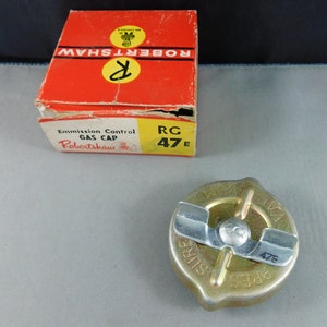Vintage Robertshaw Gas Fuel CAP RG47E NOS AMC Gas Cap - Etsy