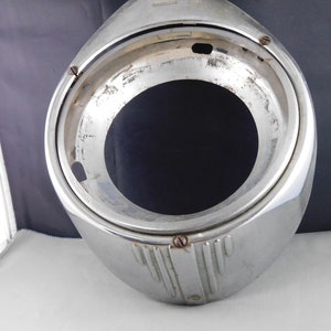 Vintage Electroline Headlight Bezels H10 for Ford / Hudson 1940 Bezel ...