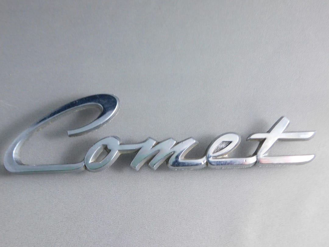 1964 Mercury Comet Trunk Name Emblem C4GB-16604-A Comet Old Car Part - Etsy