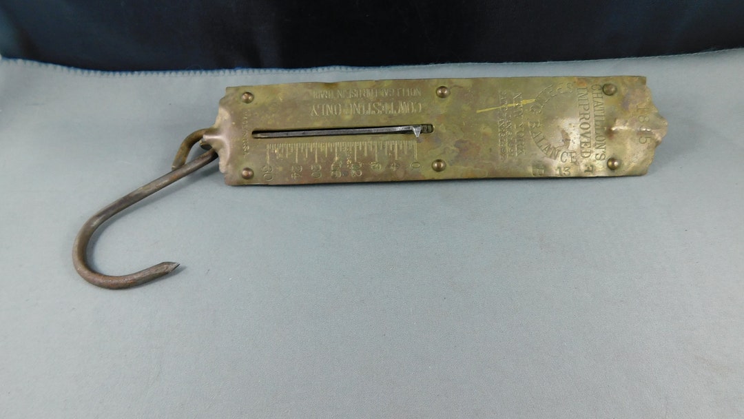 Vintage Chatillons Improved Spring Balance Scale - 30 Pound - Etsy
