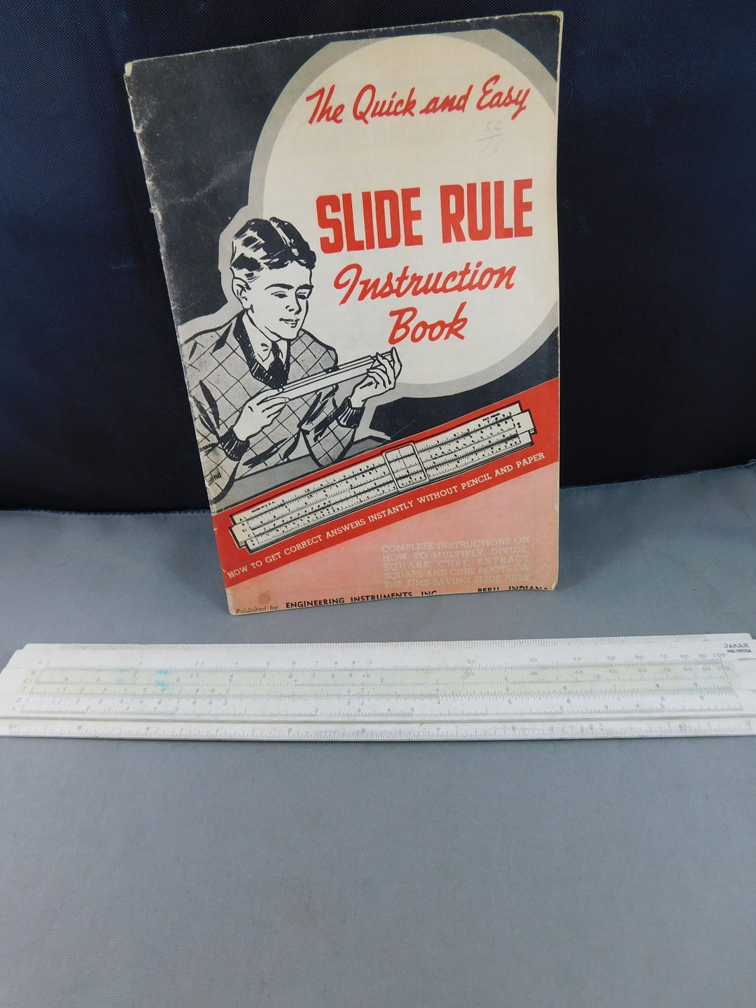 Vintage Slide Ruler, Quick and Easy Slide Rule Instruction Book ...