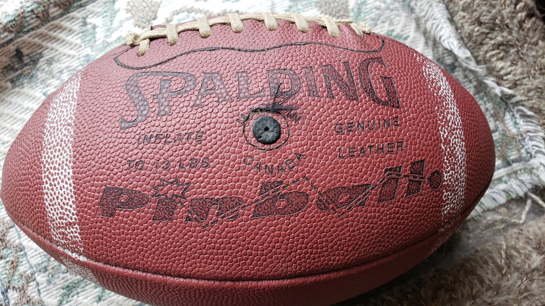 Spalding Pro-flite Leather Football CFL Pinball Endorsed - Etsy