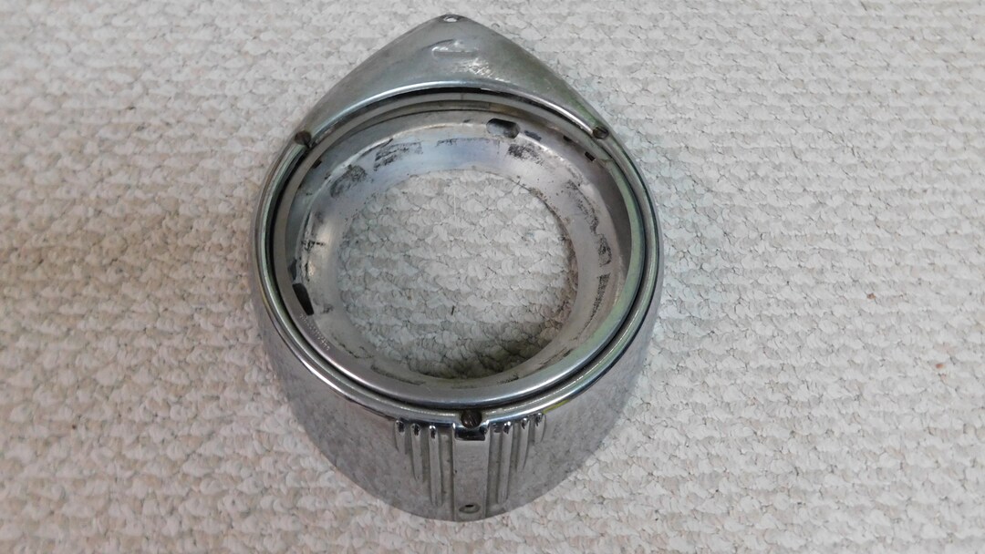 Vintage Electroline Headlight Bezels H10 for Ford / Hudson 1940 Bezel ...