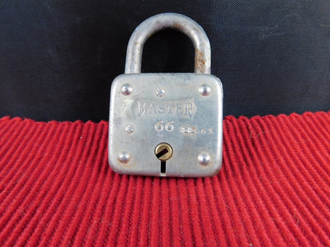 Vintage Master Lock 66 Padlock Milwaukee Made in U.S.A. - Etsy