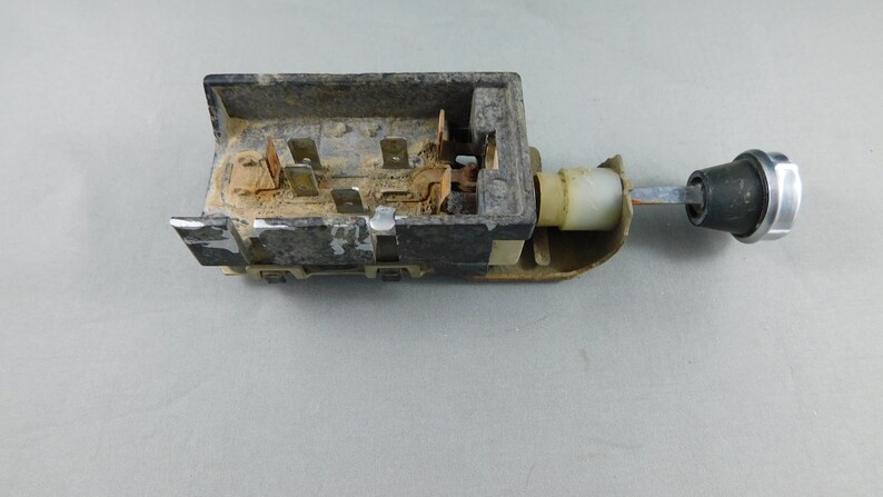 Vintage Chevy Headlight Switch Original Delco Remy Head Light Trim Dash ...
