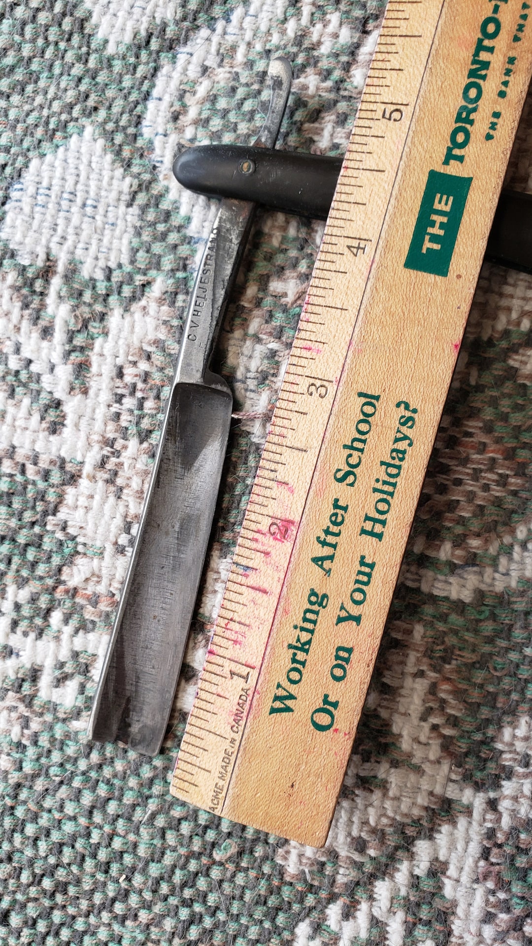 C.V. Heljestrand From Sweden Antique Straight Razor - Etsy