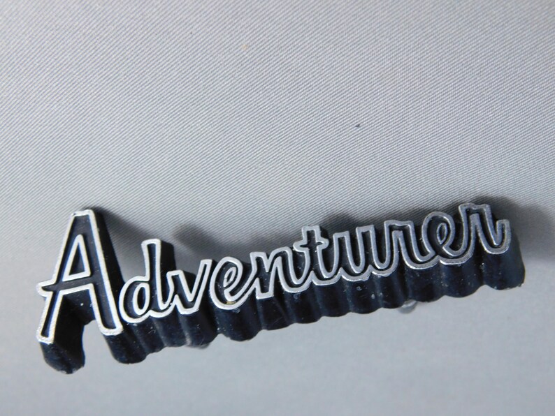 Original 1970s Dodge Adventurer Truck Metal Emblem - Etsy