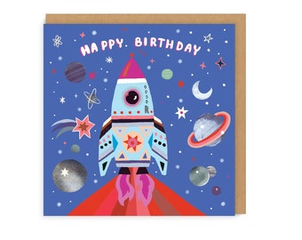 Rocket Birthday | Etsy