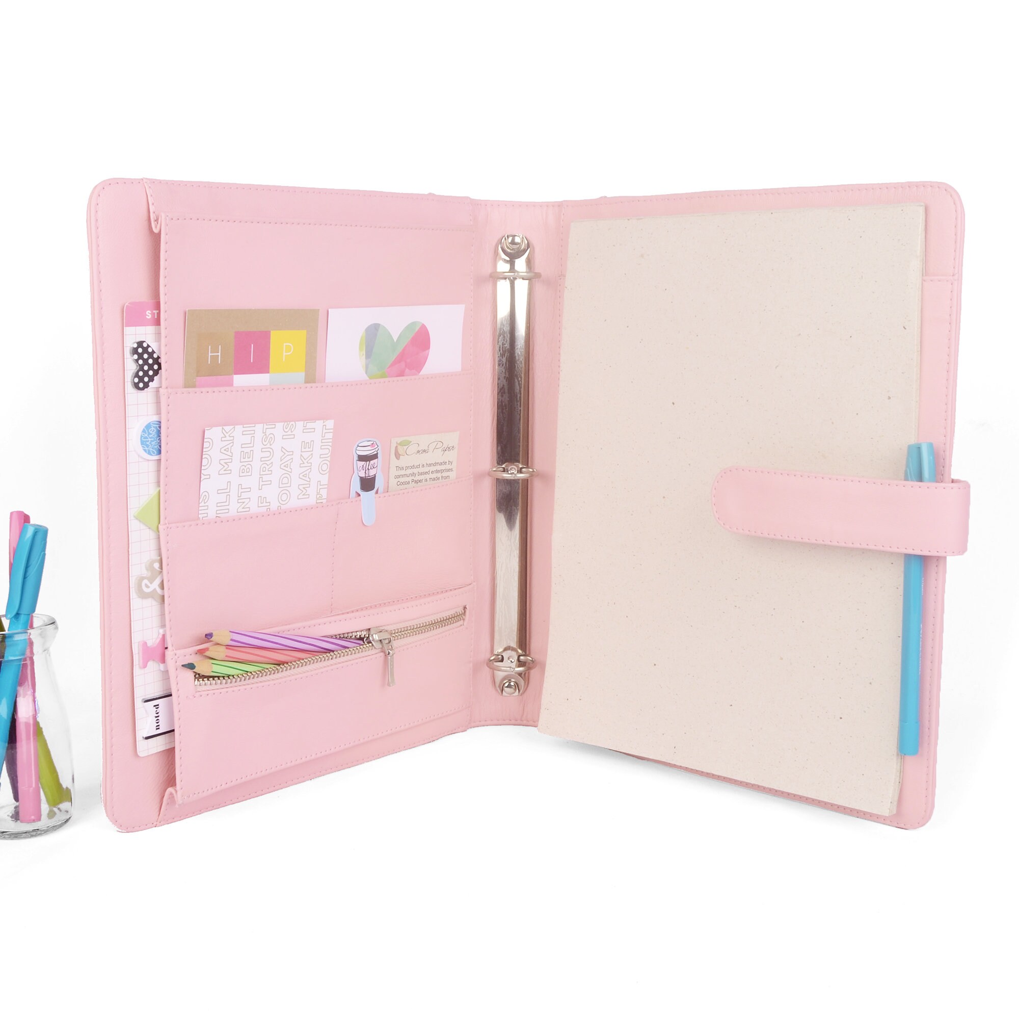 MAISON A4 & USA Letter Size Ring Binder Planner Organizer. | Etsy