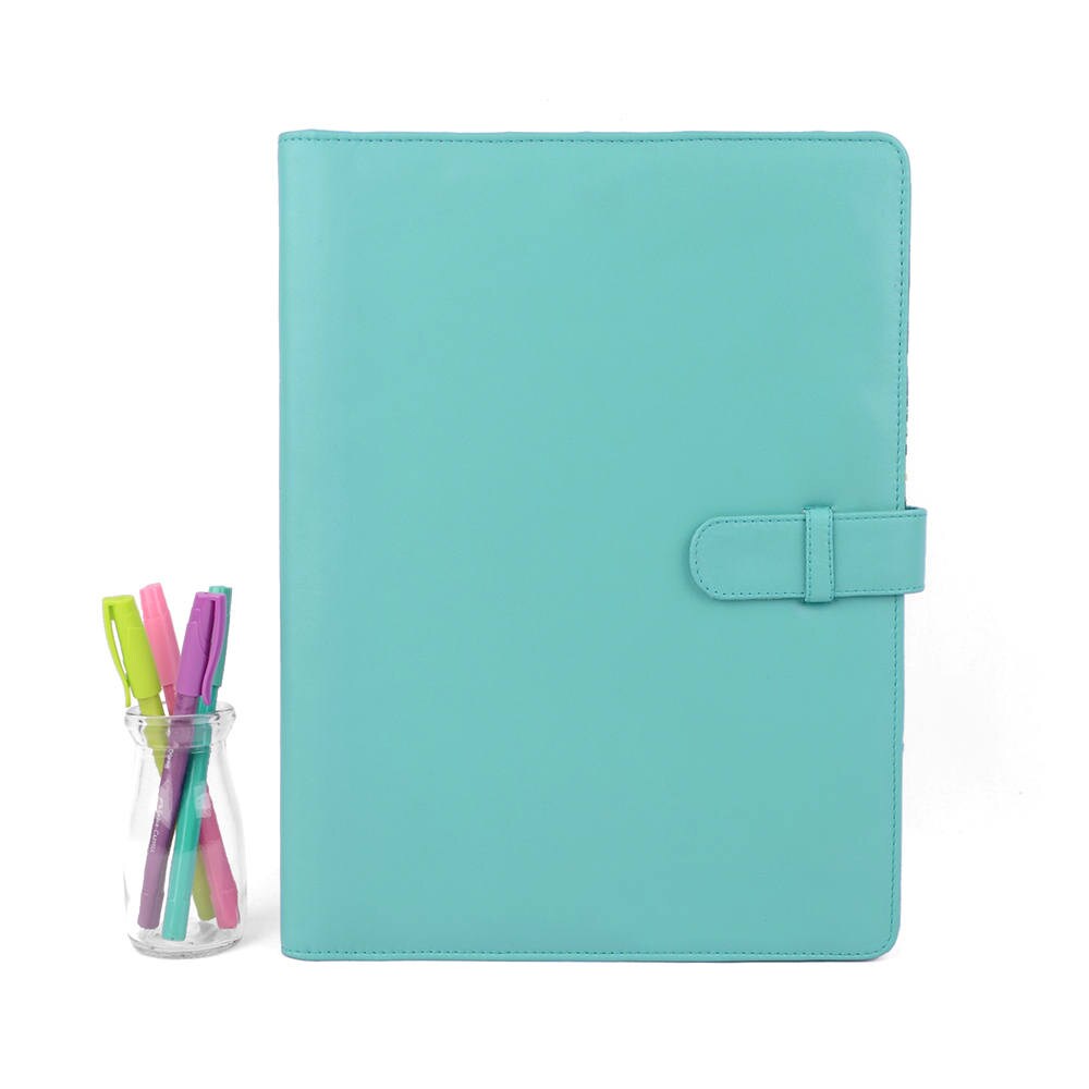 A4 / Full Size Fabric Lined Leather Padfolio / Portfolio / Pad - Etsy