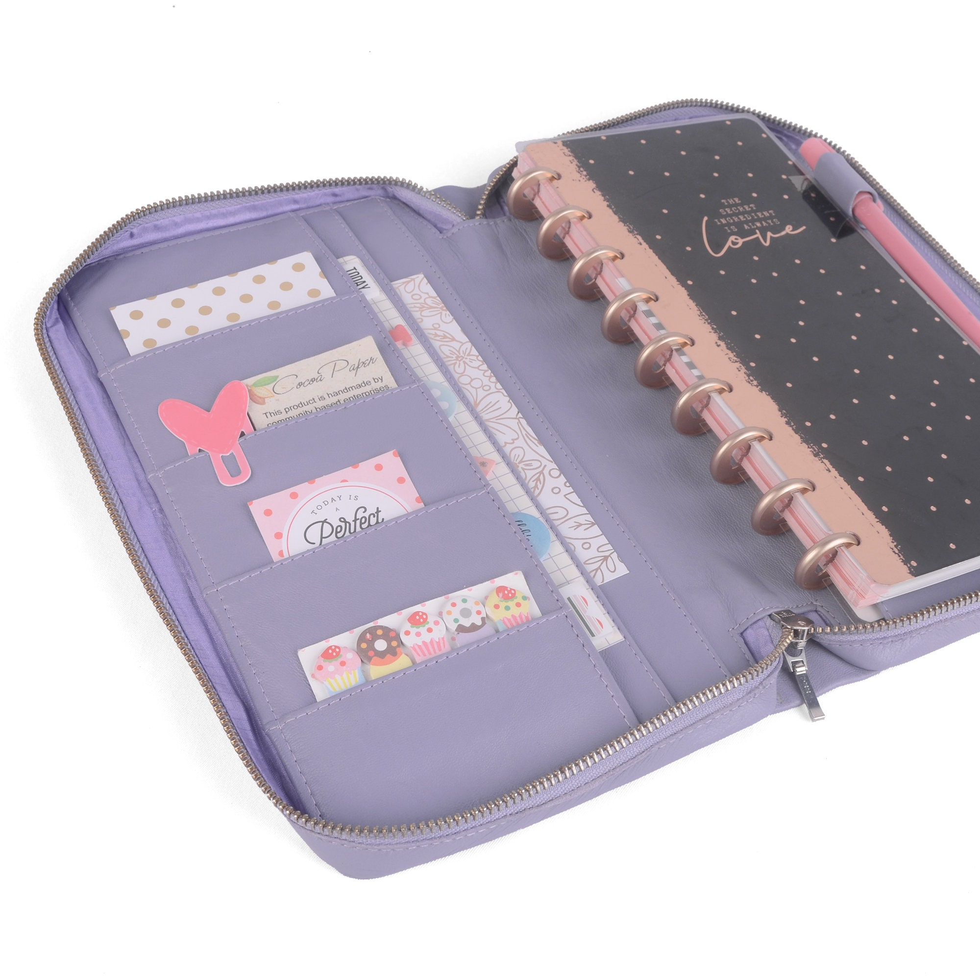 AMBER Zippered Cover for Classic Happy Planner® SKINNY | Etsy