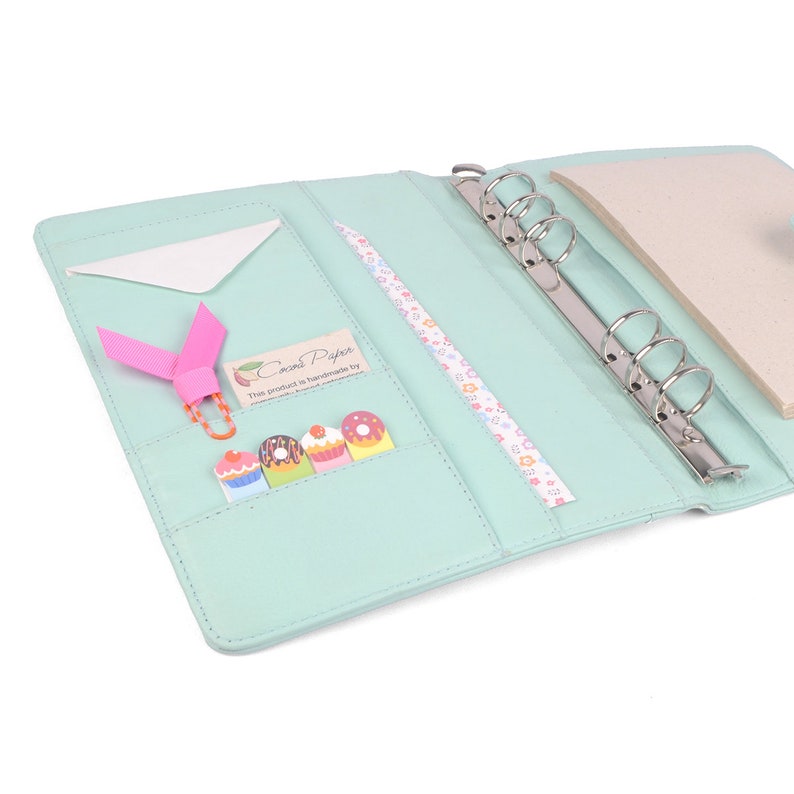 CLASSIC A5 Leather Ring Binder Planner 6 Ring Lots of - Etsy