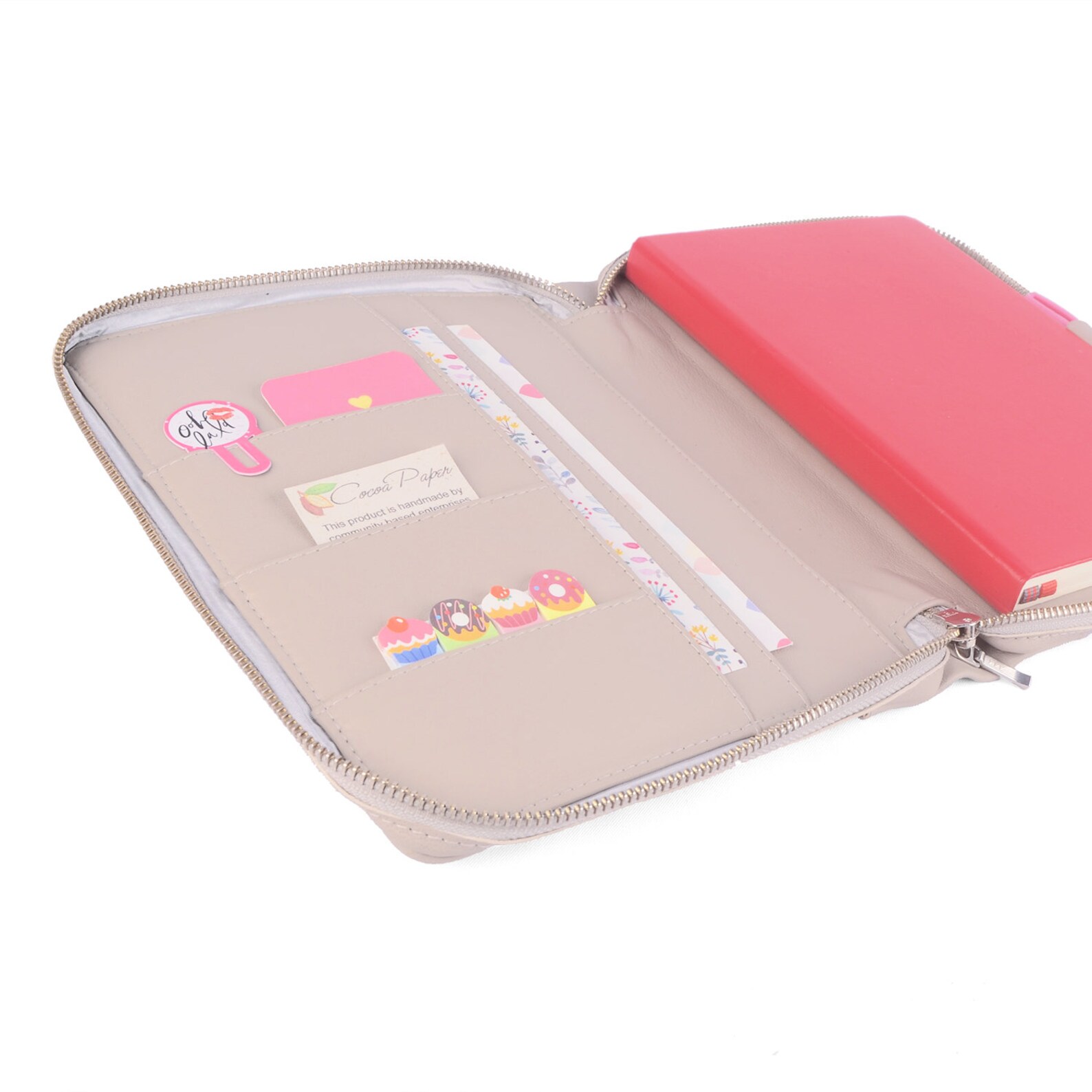 JUNE Zippered Cover for A5 Thread-bound Journals Like - Etsy