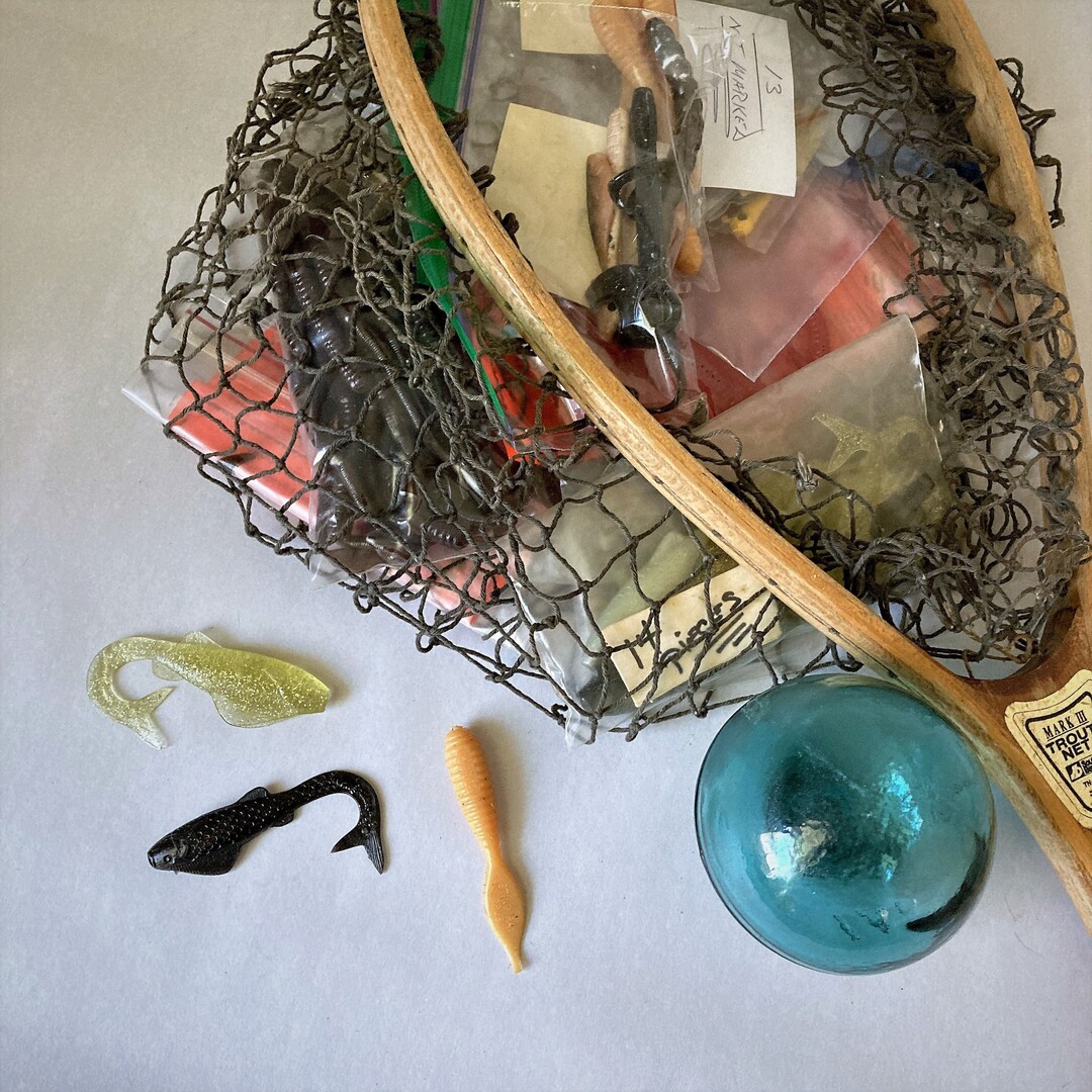 Vintage Collection of 102 Fishing Lures Lot No. 6 Altered Art Supplies ...